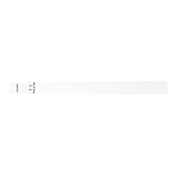 Affordable, Clean-Tab™, Single-Day Use Wristband | PDC SecurBand®
