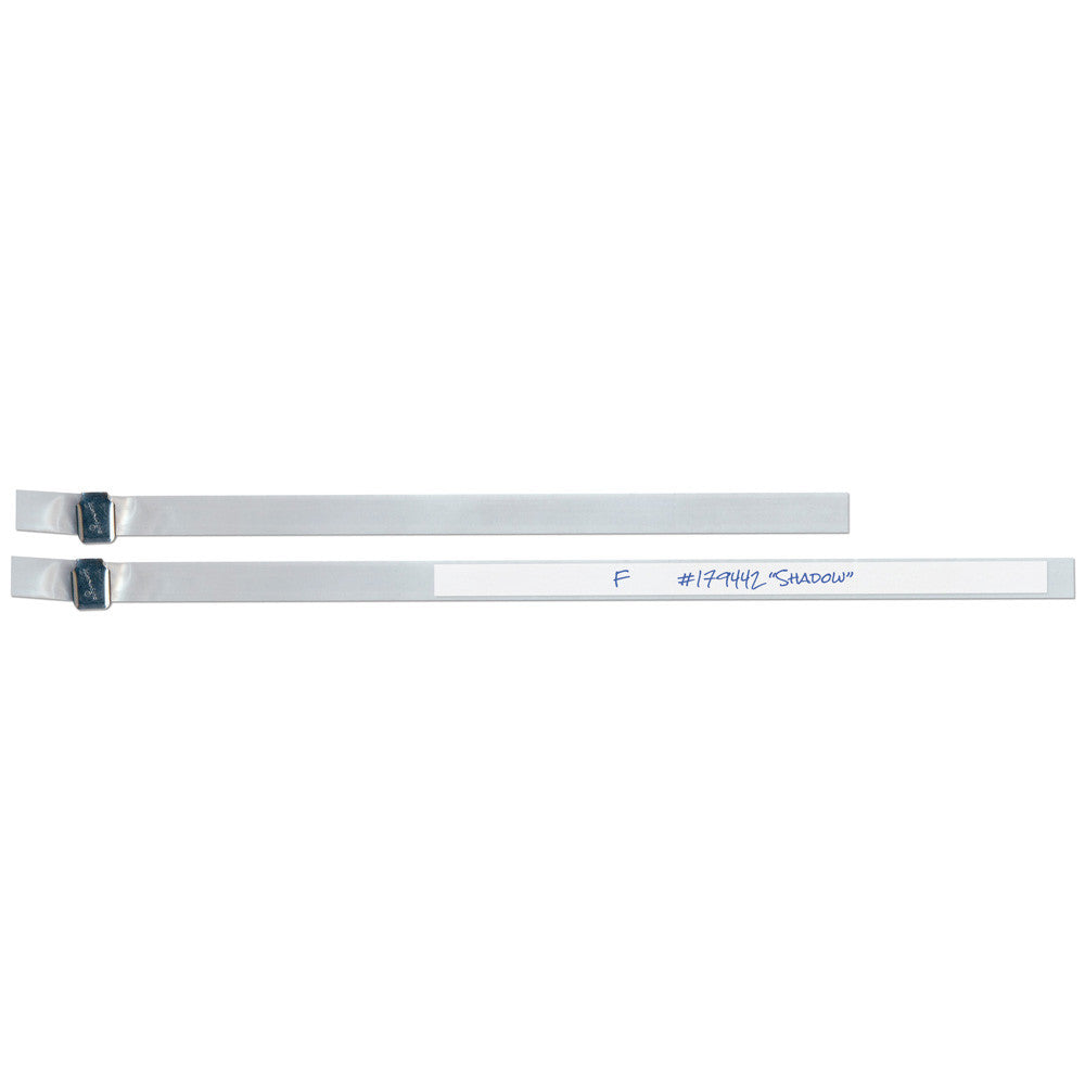 Ident-A-Band Clear Animal ID 1/2" Vinyl Band Permanent Snap Closure ...