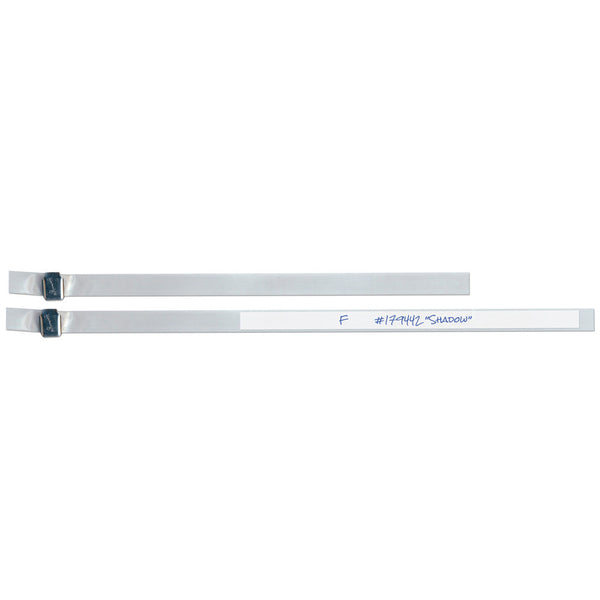 Ident-A-Band Clear Animal ID 1/2" Vinyl Band Permanent Snap Closure ...